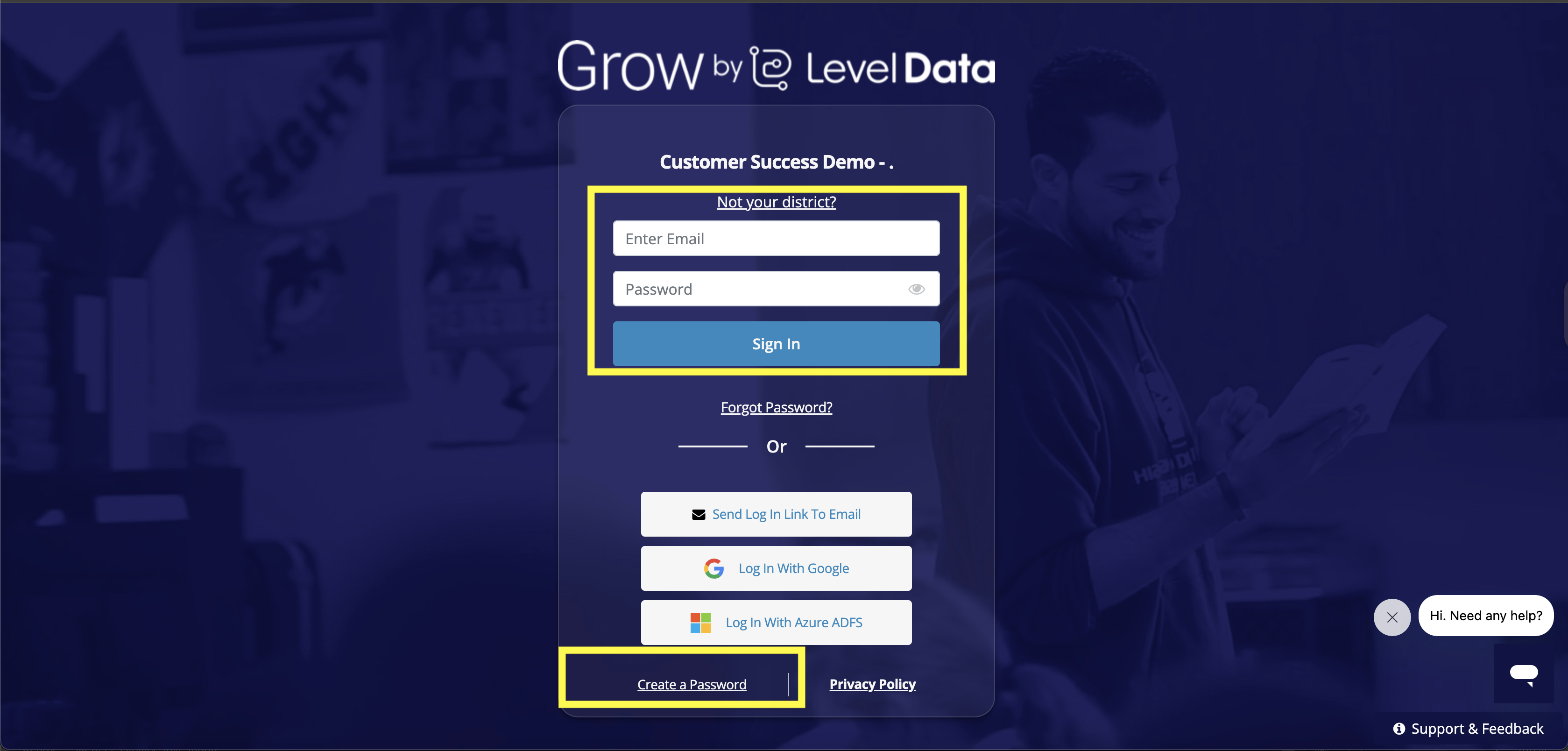 How do I log in to Grow by Level Data? – Grow by Level Data